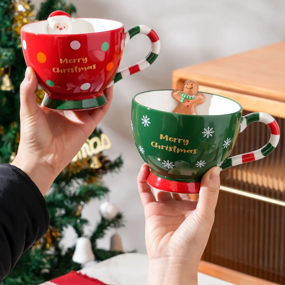 High-Quality-Creative-Christmas-Mug-With-Straw-Lid-Ceramic-Ceramic-Cups ...