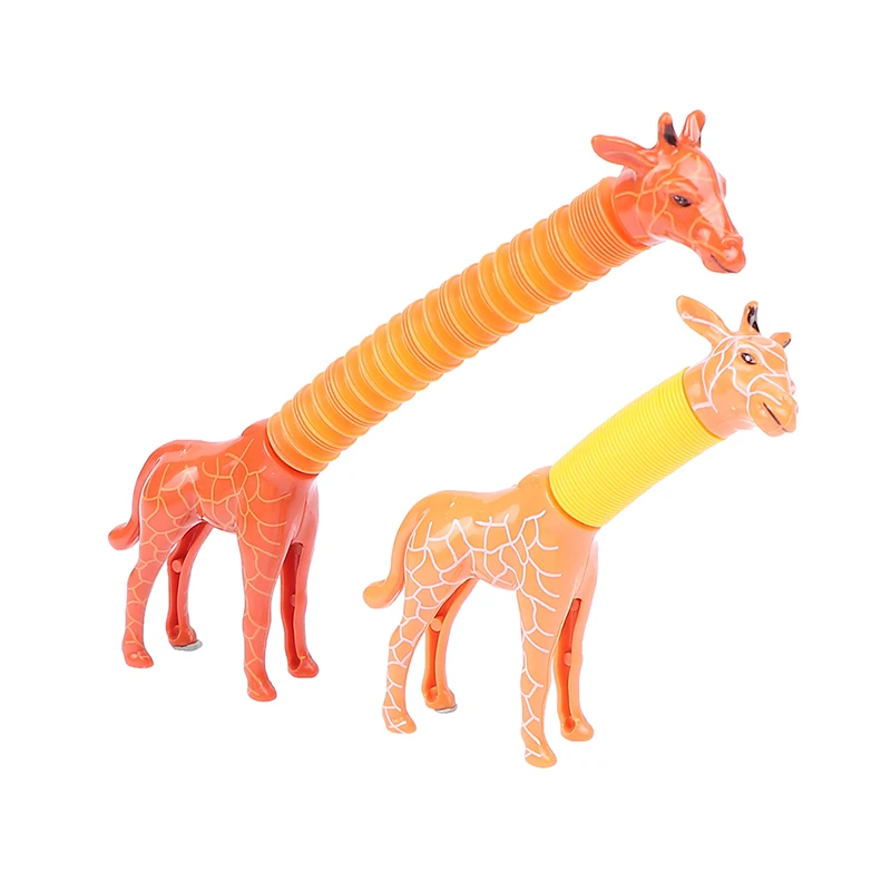 Pop Tubes Fun Spring Giraffe Toys Flexible And Variable With Pop Sound ...
