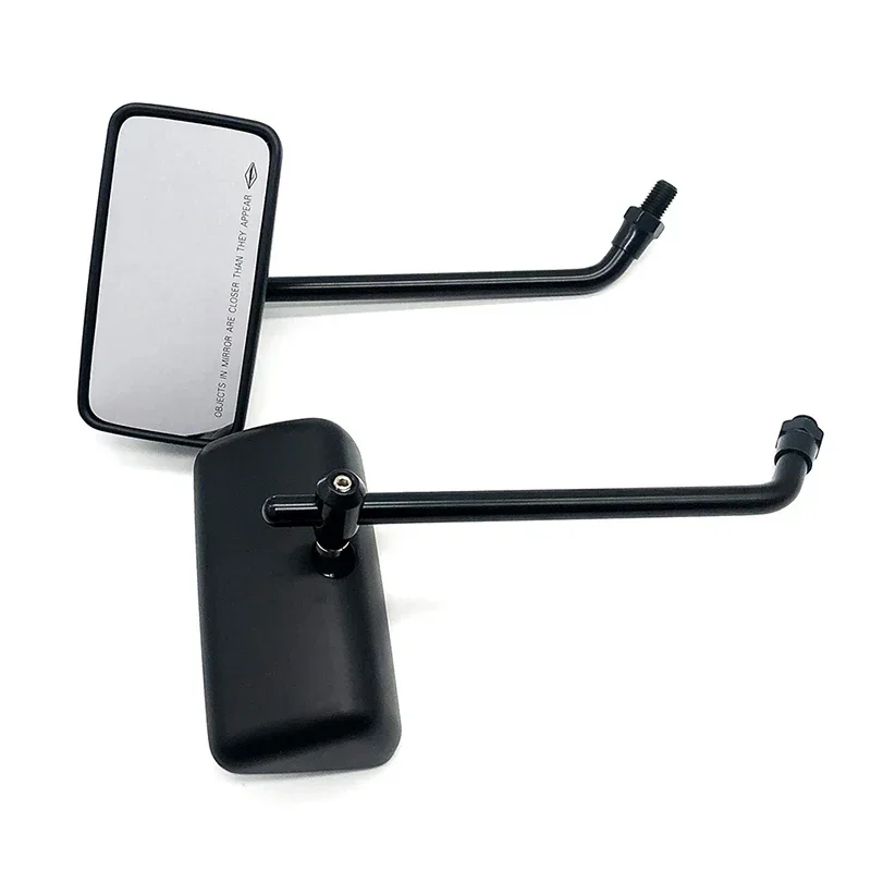 Universal M10 Motorcycle Retro Old School Square Style RearView Side ...