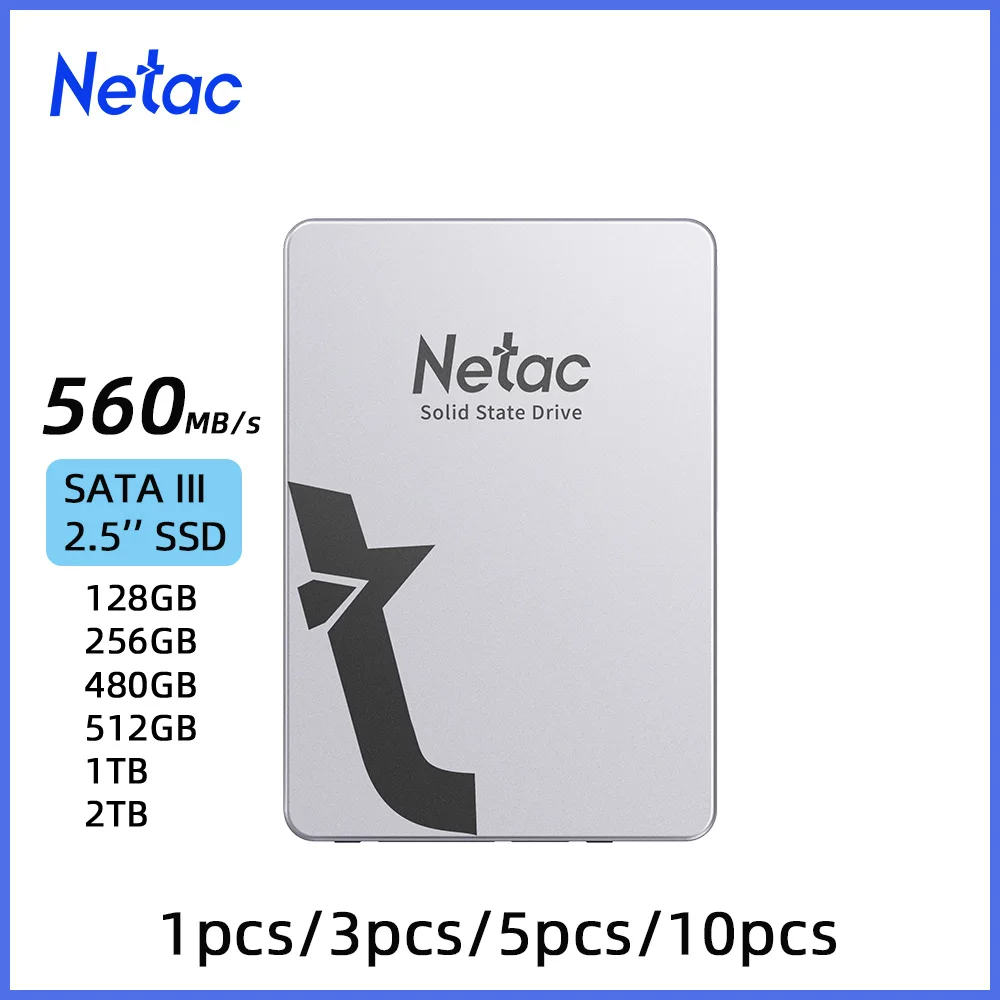 Netac ssd 1tb 2TB 2.5 HDD HD SSD SATA SATA3 480gb 512gb 256gb SSD Disk ...