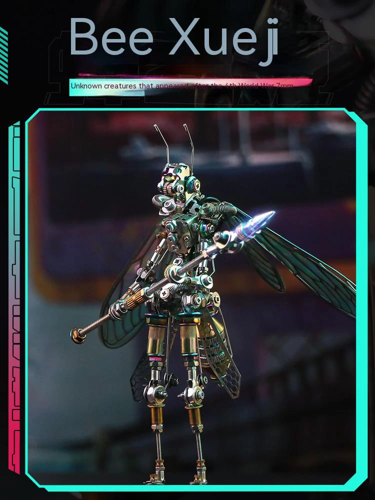 Diy Mechanical Bionic Bee (Bee Ji) Metal Precision Mechanical Tools ...
