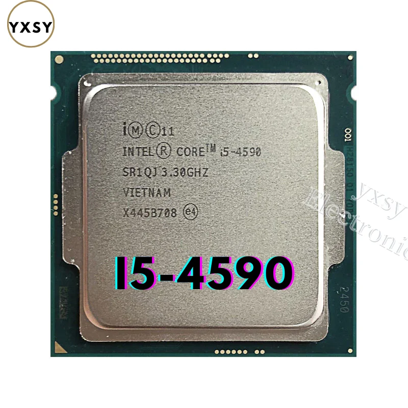 Intel core i5 4590 processador quad core 3.3ghz l3 6m 84w soquete lga 1150 desktop cpu ...