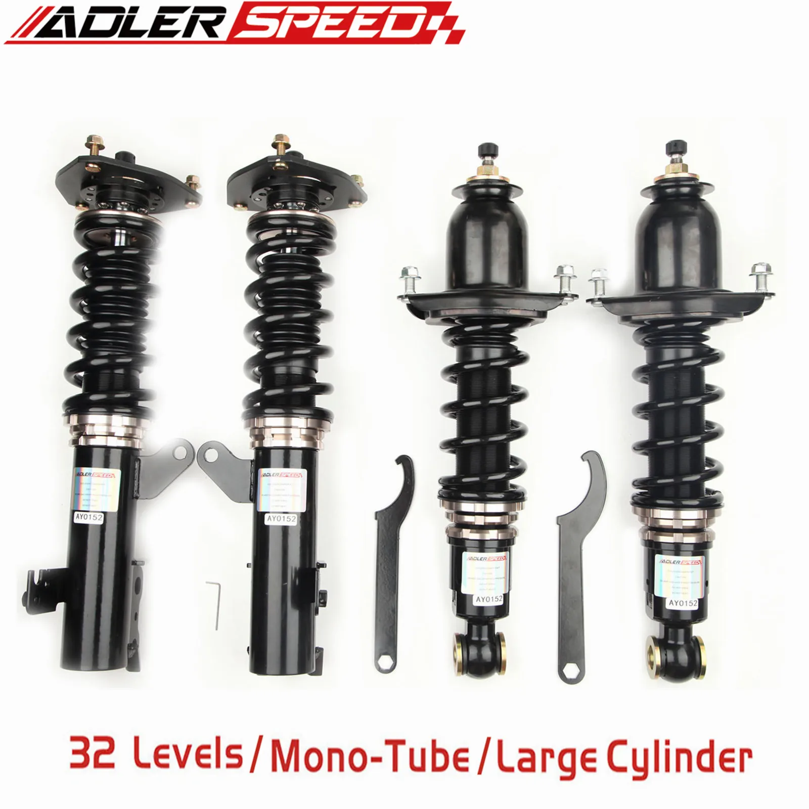 Adlerspeed 32 Damper Shock Coilovers Suspension Kit For Toyota Corolla ...