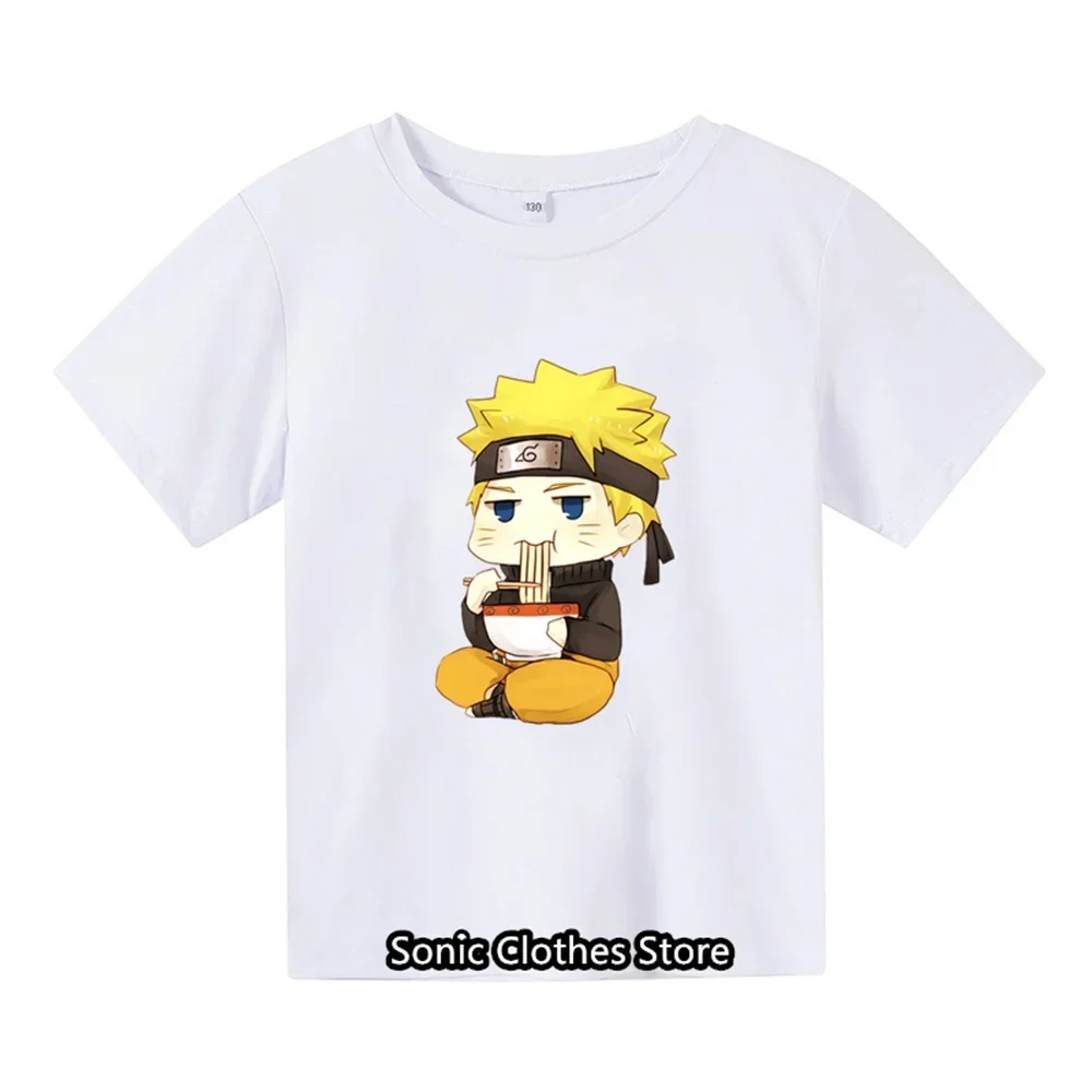 Anime-Naruto-Cartoons-Children-T-Shirt-Kawaii-T-Shirt-Bandai-Children ...