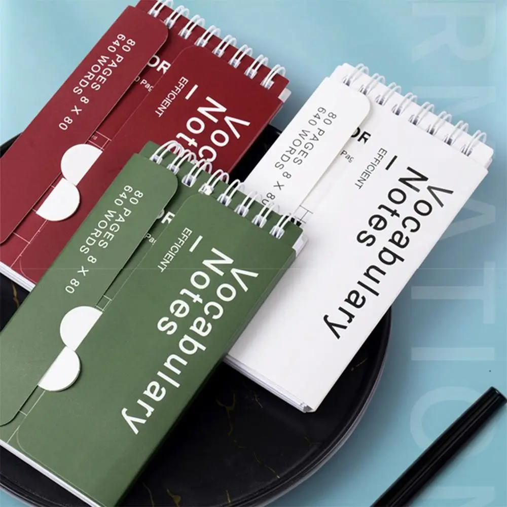Portable-Mini-Notebook-Pocket-Vocabulary-Word-Book-Spiral-Notebook ...