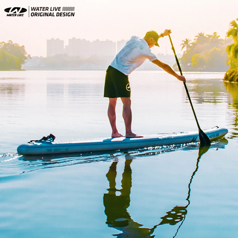 WATERLIVE Sparking 12'0" SUP Paddle Board Professional Aquatic Voyage ...