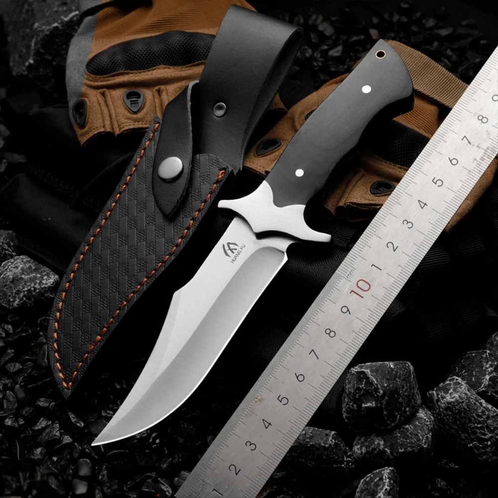 HUANGFU-High-quality-5cr13mov-steel-camping-fishing-knife-outdoor-knife ...
