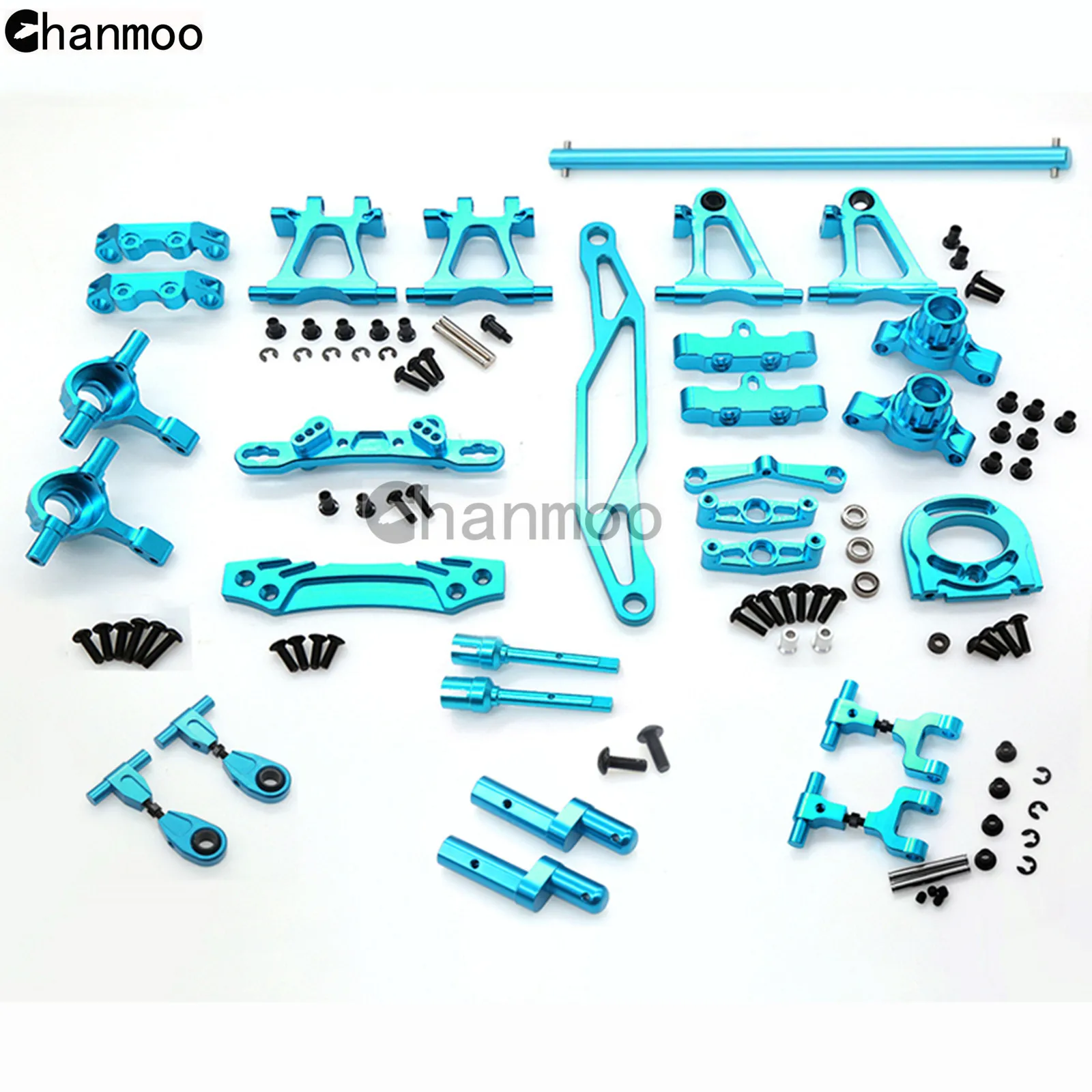 Chanmoo-TT-02-Modification-Accessory-Kit-Metal-Swing-Arm-Steering-Cup ...