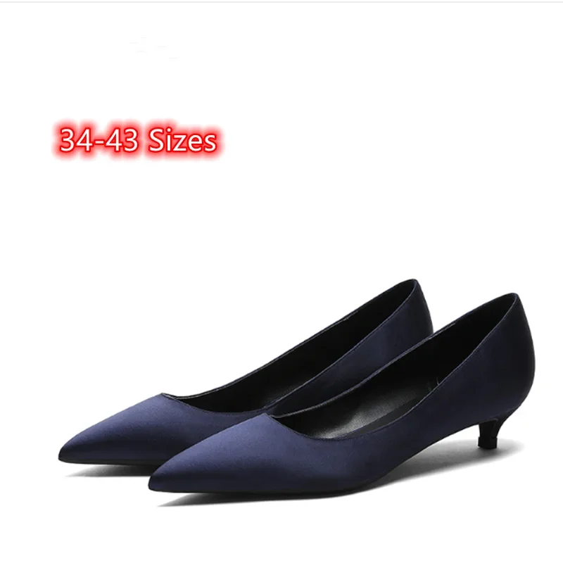 Lady-High-Quality-Null-Pumps-Silk-Statin-Stilettos-Royal-Blue-Champagne-3cm-Low-Heels-Slip-On.jpg