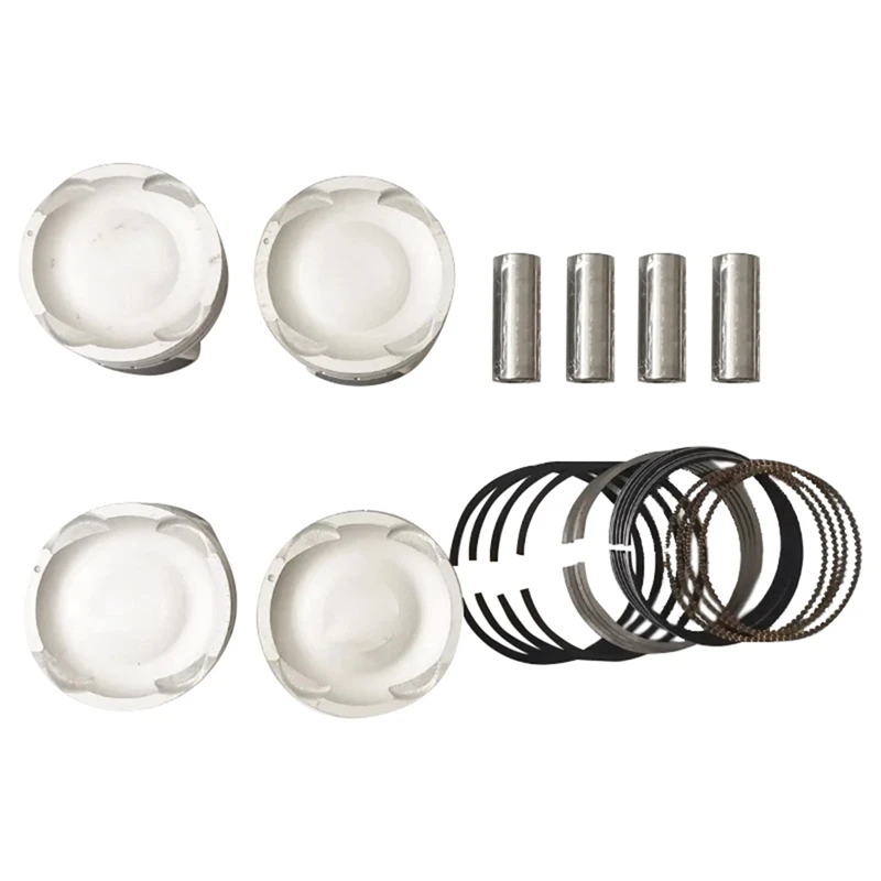 Engine-Piston-Kit-For-Hyundai-I10-I20-Kia-Picanto-1-2L-KAPPA-G4LA-71Mm ...