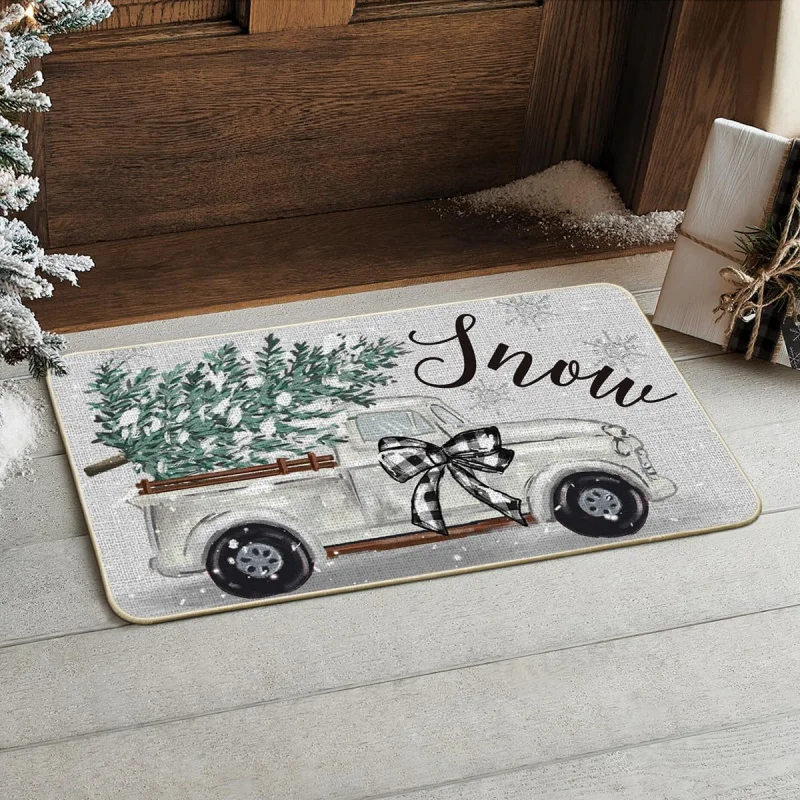 Christmas-Home-Decor-Low-Profile-Switch-Rug-Door-Mat-Floor-Mats-for ...