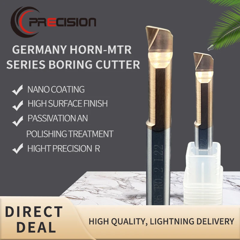 Precision Germany Horn Mtr Turning Tools For Boring Copper Coated Solid ...