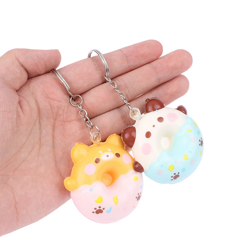 1pcs-Donut-Kawaii-Phone-Key-Chains-Decompression-Vent-Toy-Sponge ...