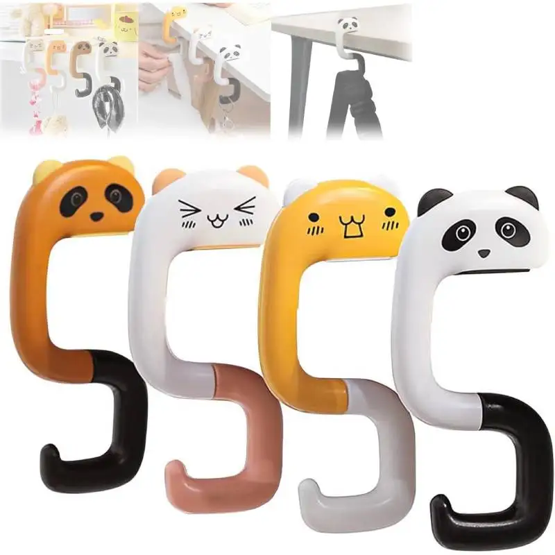 Cartoon-Foldable-Handbag-Hanger-Portable-Rotatable-U-Shaped-Hook-Purse ...
