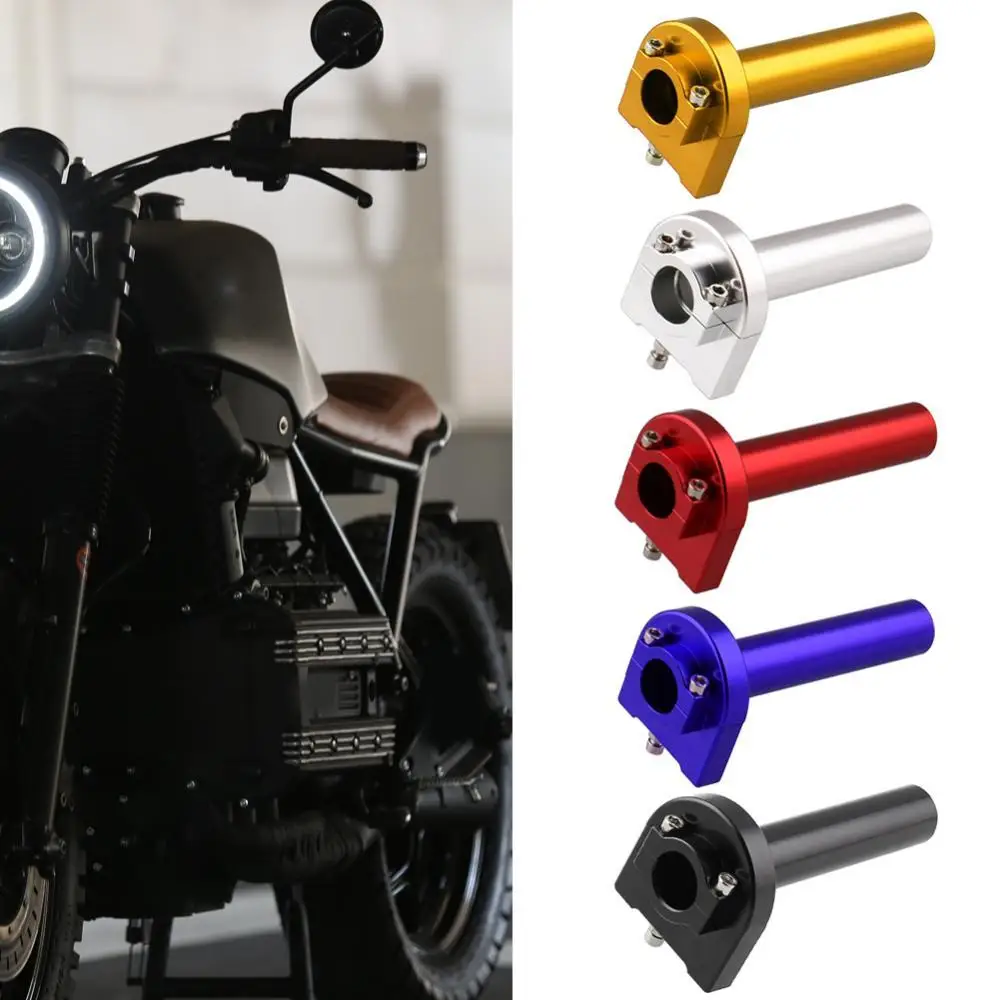 Universal CNC Aluminum Motorcycle Accelerator Throttle Twist Grips ...