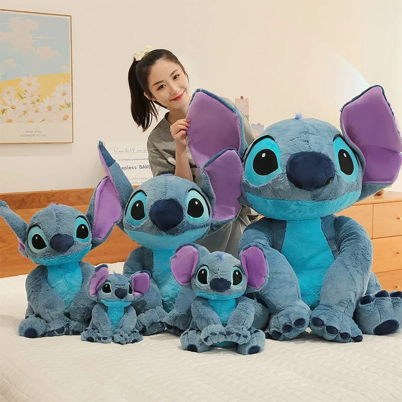MINISO-Stitch-Plush-Toy-Doll-Anime-Lilo-Stitch-Sitting-Stitch-Cartoon ...