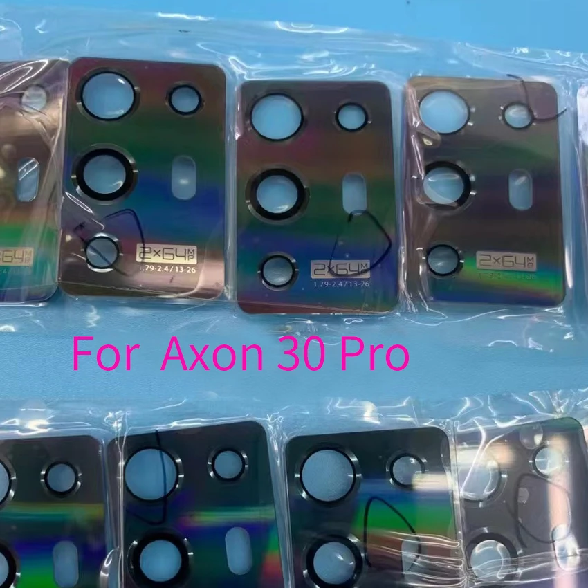 10PCS For ZTE Axon 30 S30 Pro A31 Plus L9 Rear Back Camera Glass Lens ...