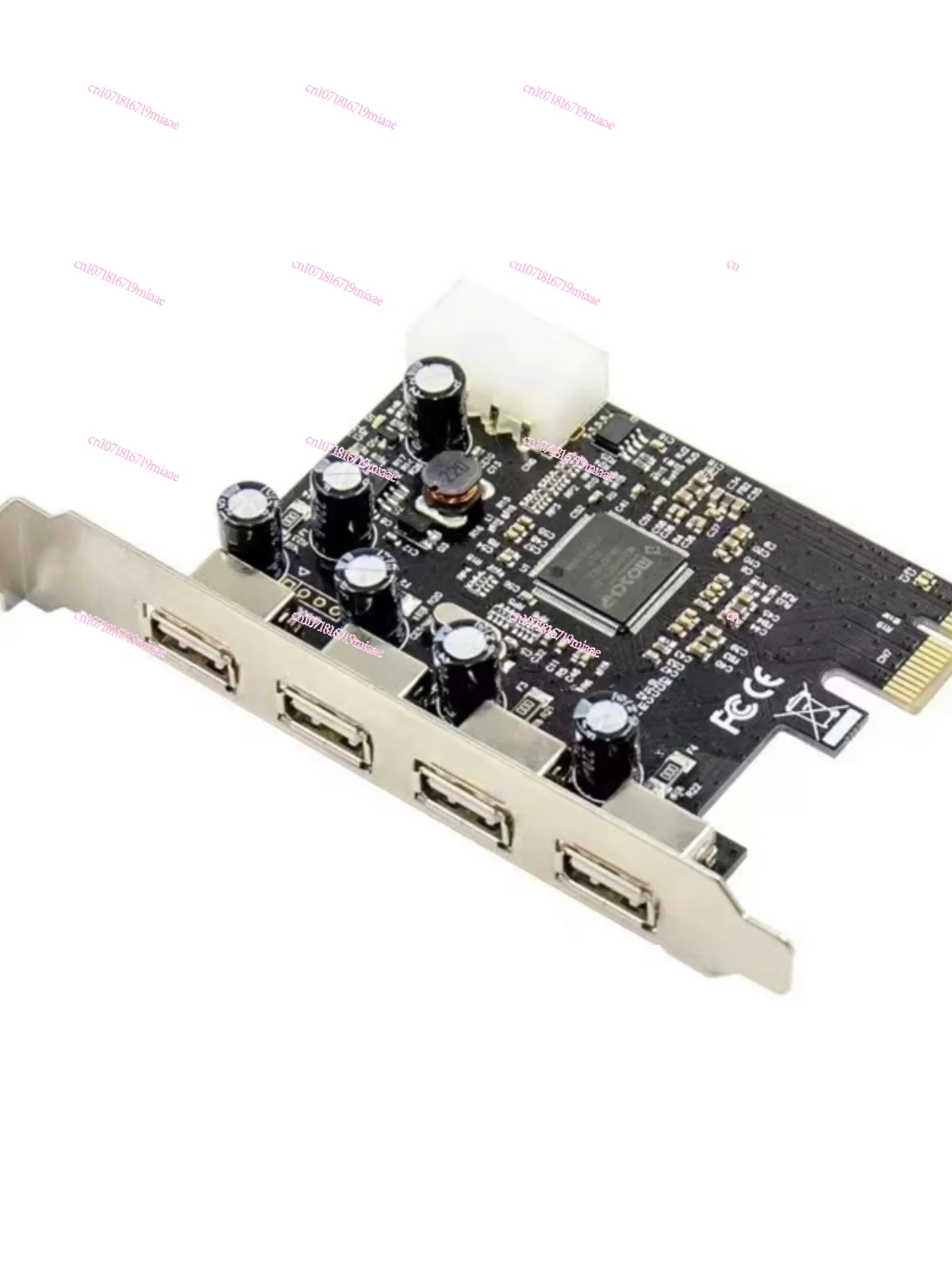 PCI-E-to-usb2-0-expansion-card-four-port-high-speed-multi-function ...