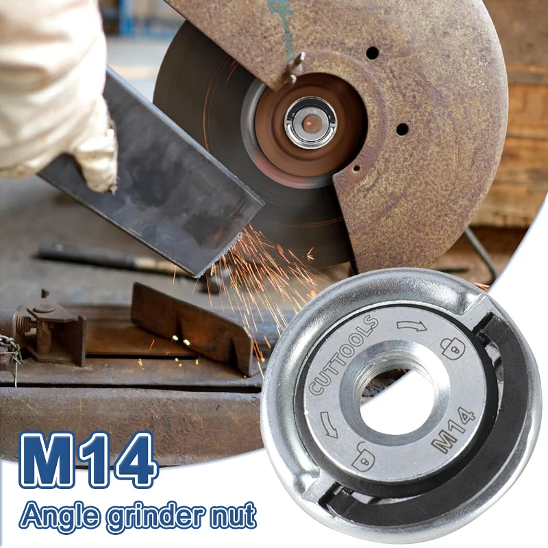 Flange-Lock-Nut-Self-locking-Pressure-Plate-Quick-Release-M14-Angle ...