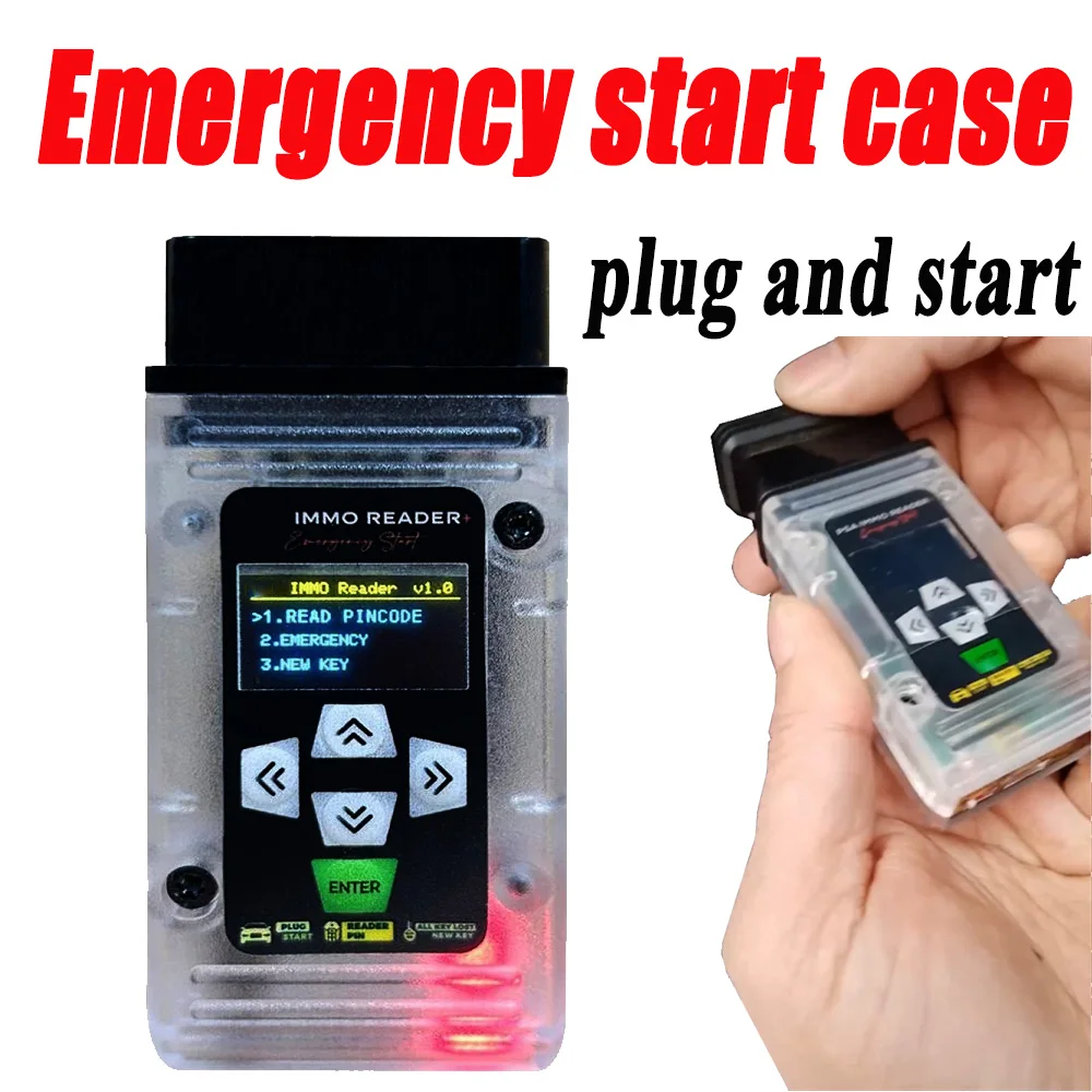 For PSA Immo off Emergency Start ECU Pin Reader All Key lost BSI Pin ...
