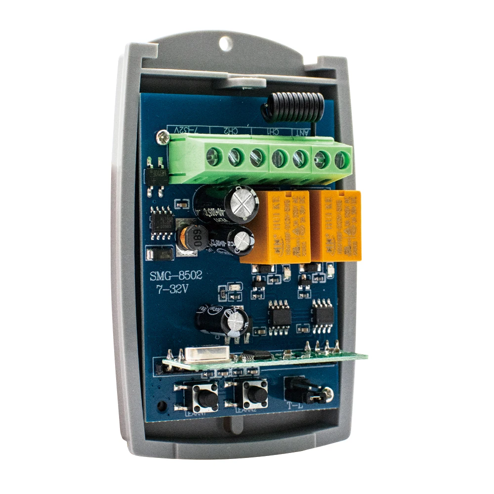 433Mhz-Remote-Control-Switch-for-Light-Door-Garage-Universal-7-32V-85 ...