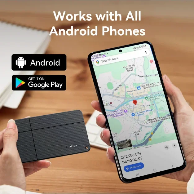 Mili Luggage Tracker Android Gps Location Tracker MiTag Work with Google Find My Smart Tracking ...