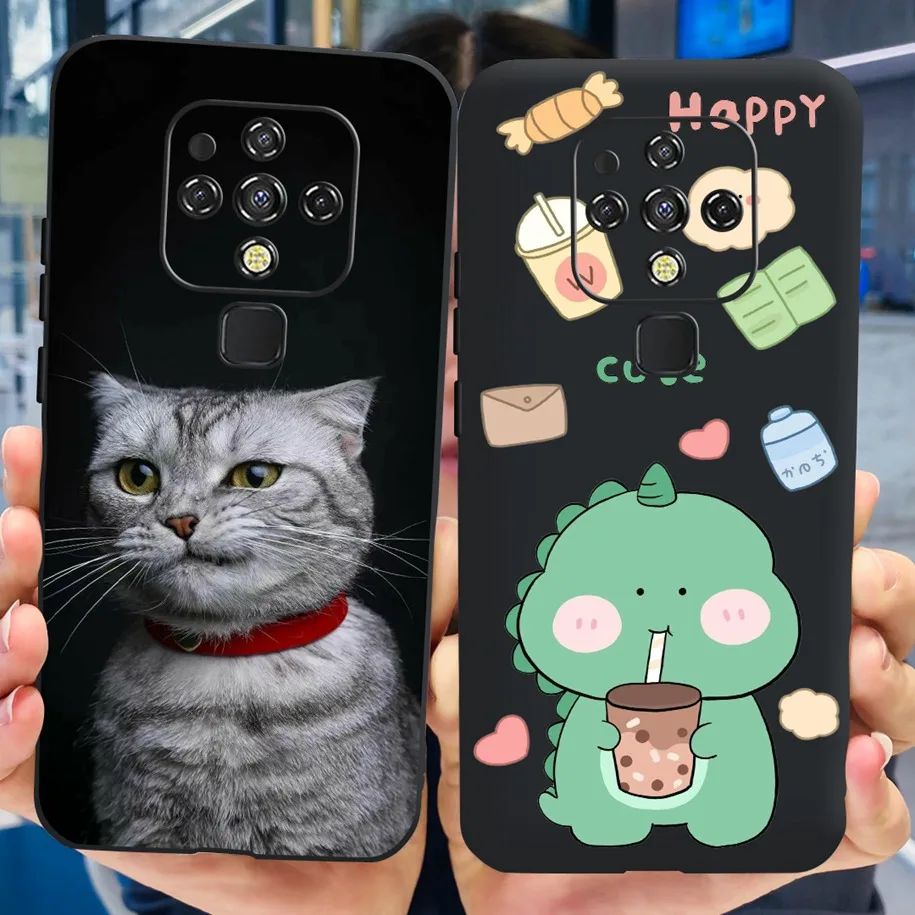 For-Tecno-Camon-16-Case-Camon-16-Premier-Cover-Cute-Cartoon-Shockproof ...