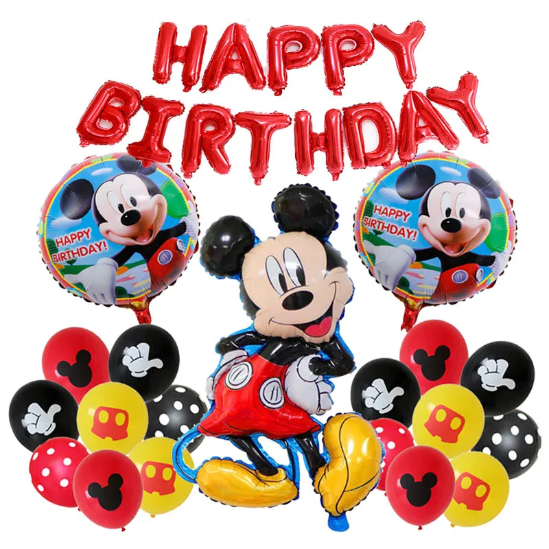 14-Uds-Disney-Mickey-Mouse-Friends-Mickey-Mouse-n-mero-juego-de-globos ...