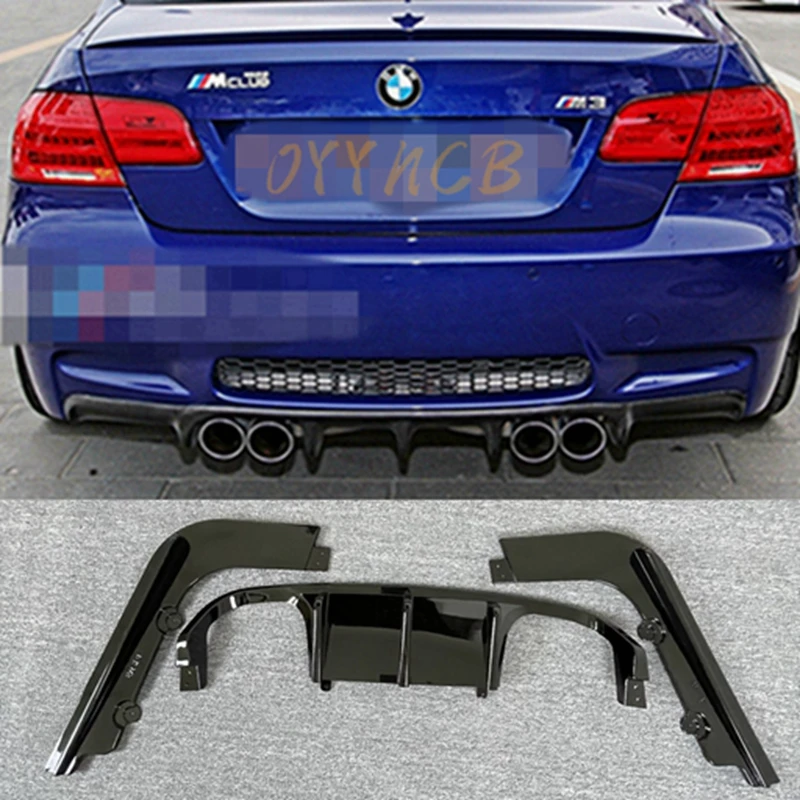 FOR-BMW-3-Series-M3-E92-Coupe-E93-Convertible-Rear-Diffuser-2008-2013 ...