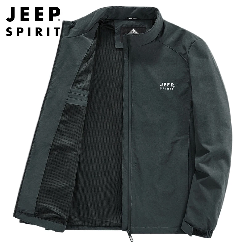 JEEP SPIRIT spring autumn new jacket men casual jacket Korean version ...
