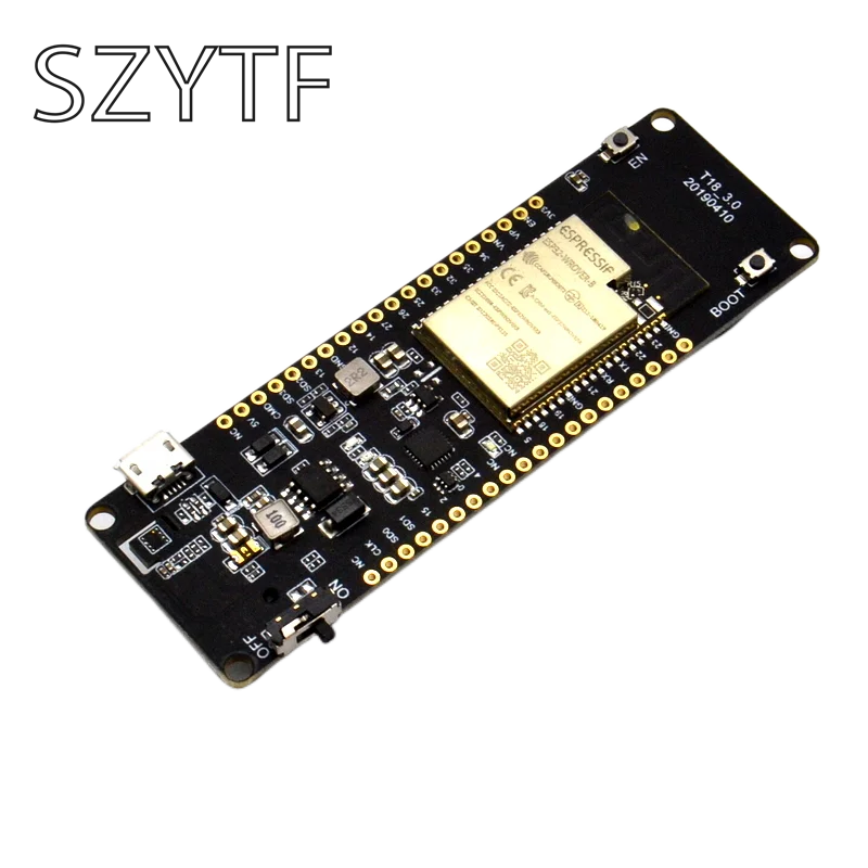 TTGO t energy T18 Módulo WiFi y Bluetooth 18650, placas WROVER ESP32 ...
