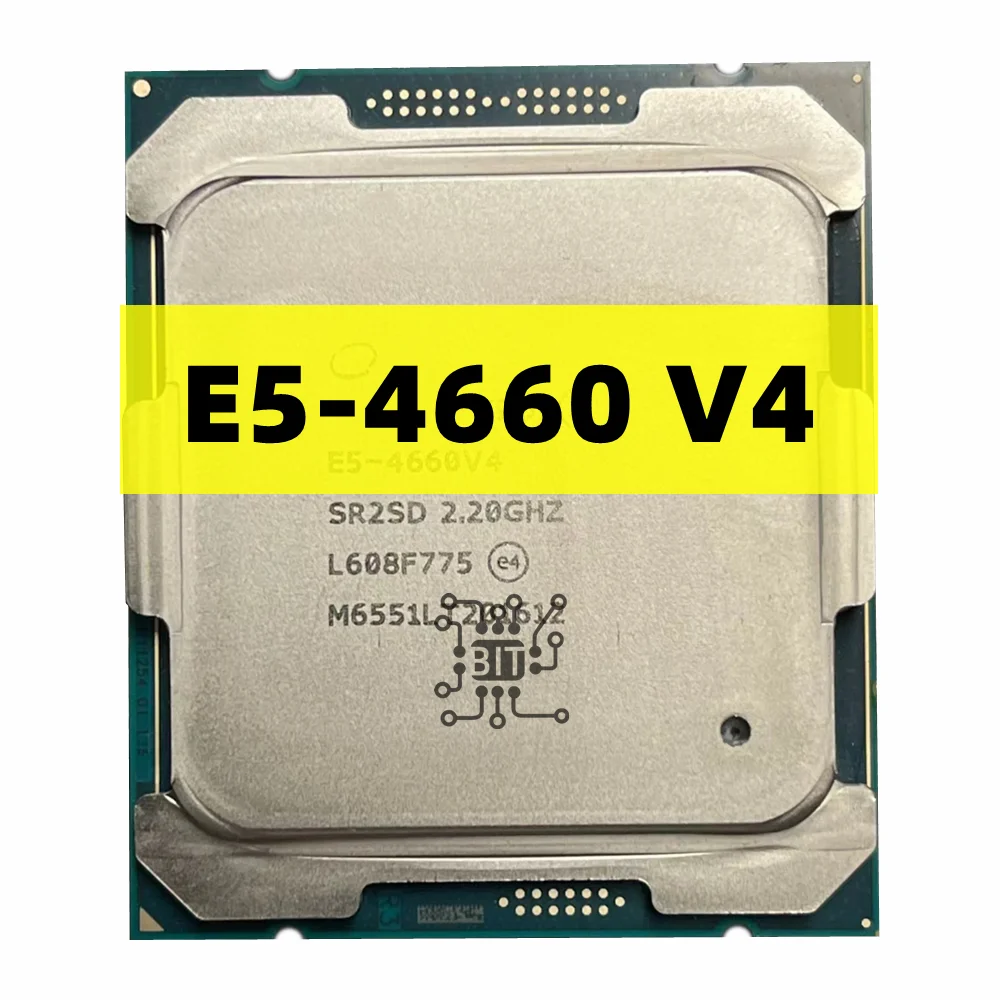 Xeon CPU Original E5 4660V4, 2,20 GHz, 16 núcleos, 40M, LGA2011 3, E5 4660, v4, E5, 4660v4 ...