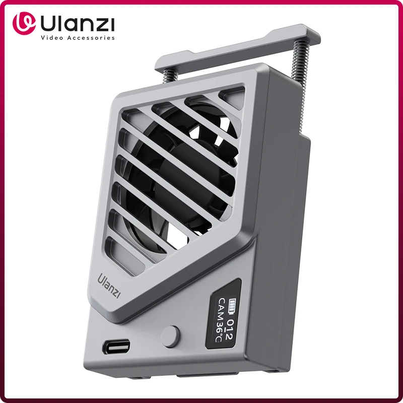Ulanzi-CA25-Camera-Cooling-Fan-Radiator-4K-Recording-Kit-Heat-Sink-For ...