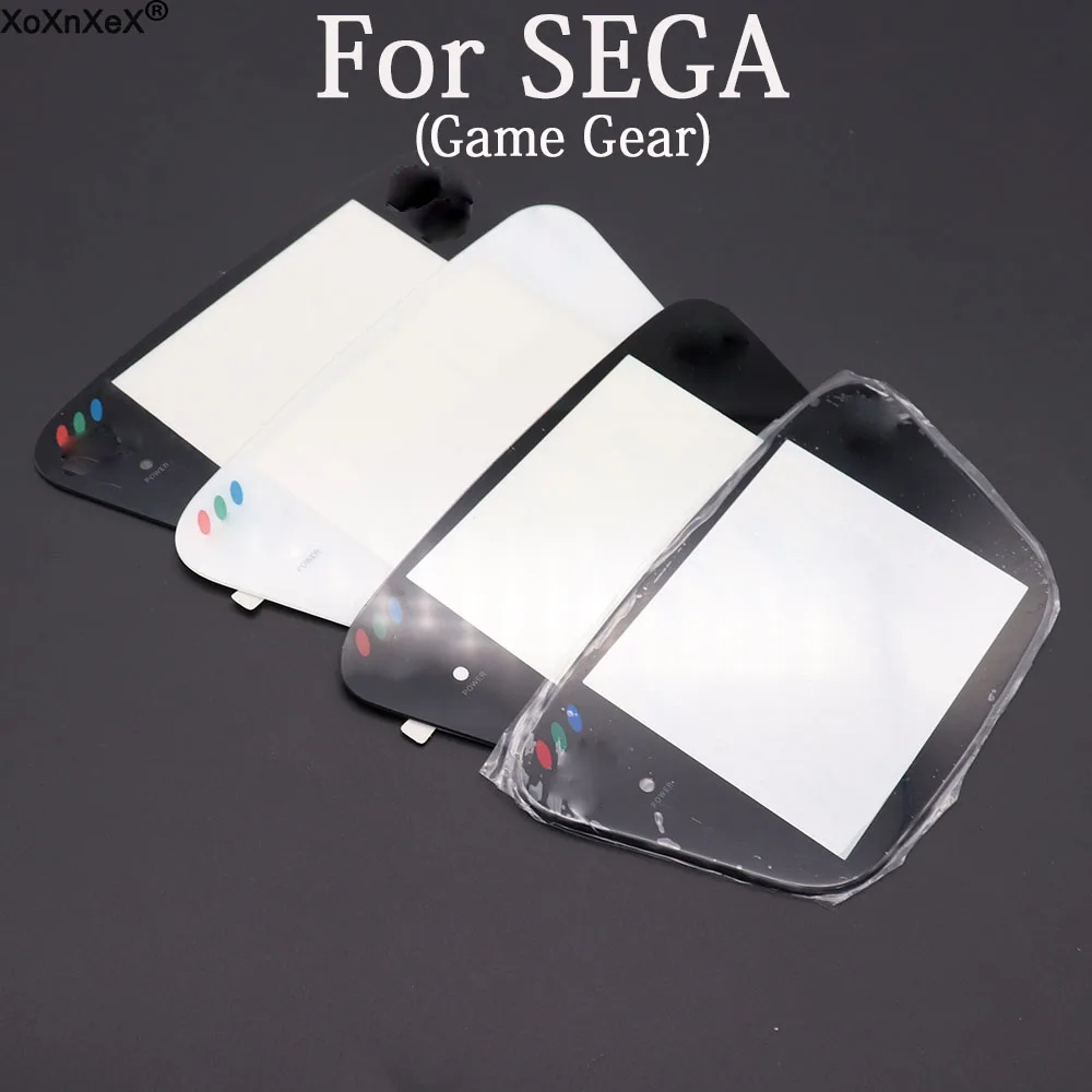 For Sega Game Gear GG Protective Lens Panel Glass& Plastic Repair Part ...