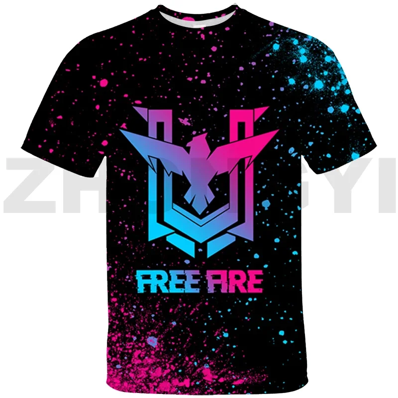 Summer-Free-Fire-Garena-3D-Print-T-shirt-Harajuku-Game-Graphic-T-Shirts ...