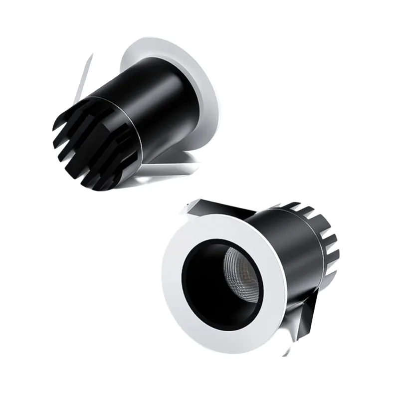 Dimmable Anti-glare Mini LED Downlight Spotlights 3W 5W 7W Recessed ...
