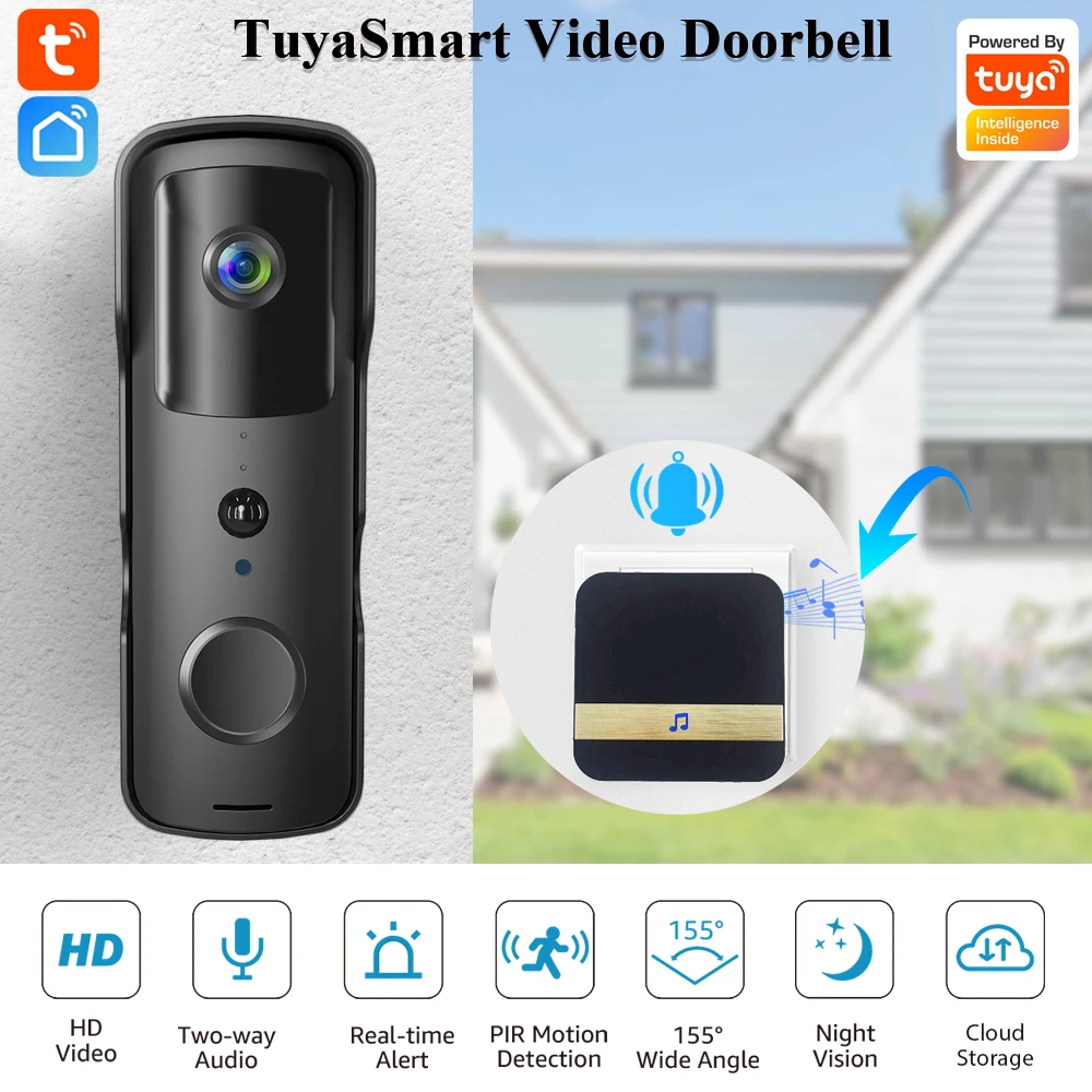Tuya-Video-Doorbell-Digital-Visual-Intercom-WIFI-outdoor-Door-Bell ...