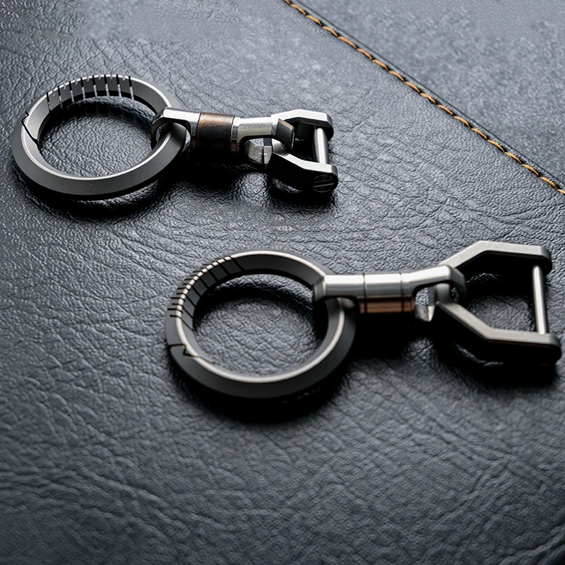 High-End-Titanium-Men-Key-Chain-Key-Ring-Super-Light-Luxury-Car ...