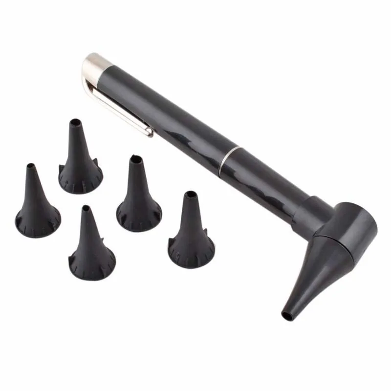 New 2 in 1 Penlight LED Otoscope Pen Style Light For Ear Nose Throat ...