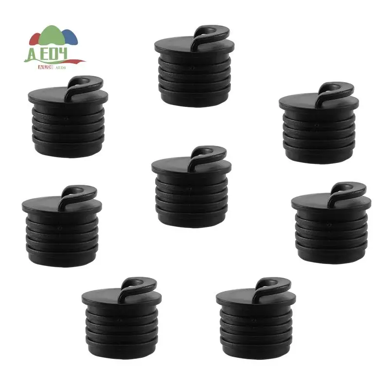 AED4-8 Pieces 32Cm Boat Scupper Plugs Bung Plugs Kayak Drain Plug Kayak ...