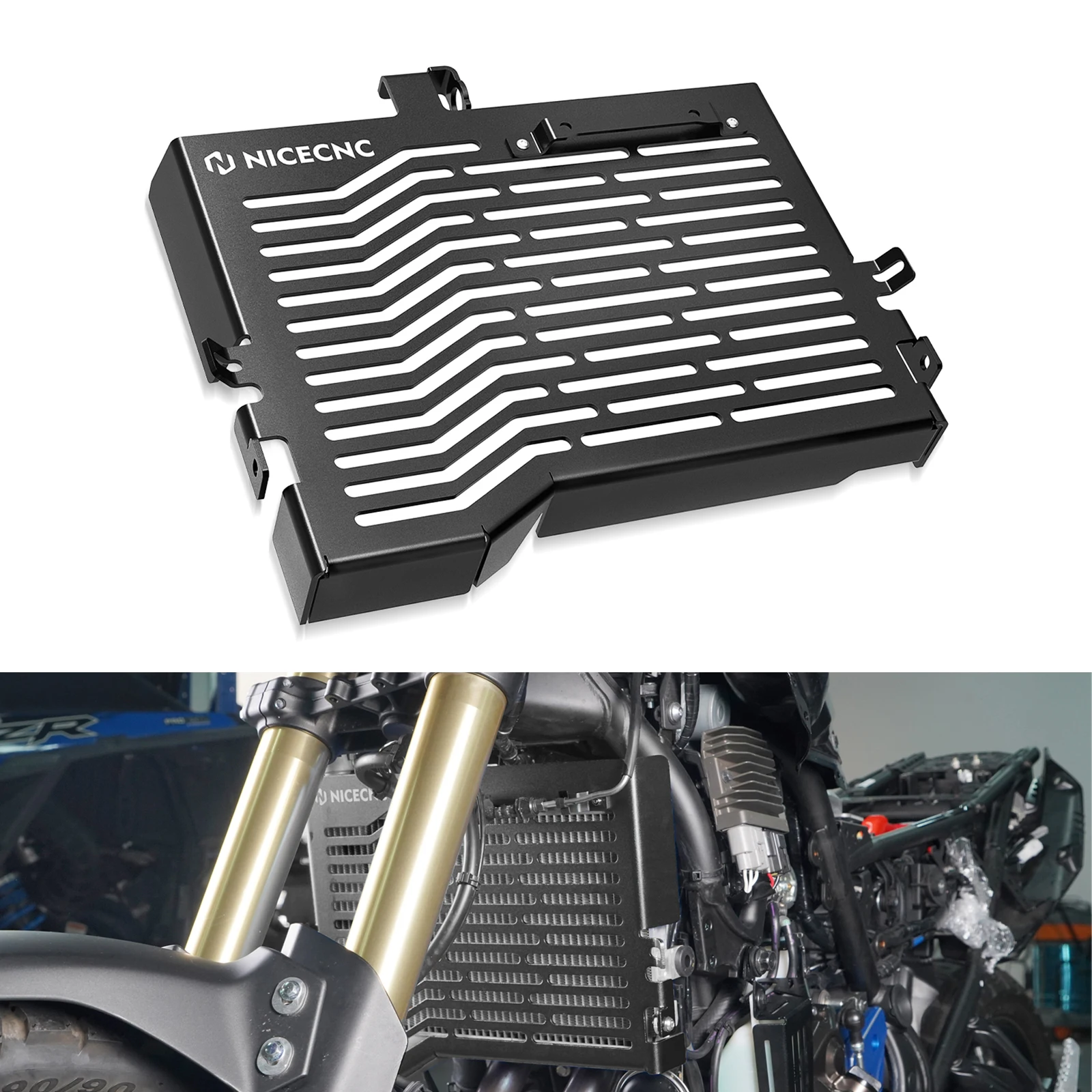 For-2022-Tenere-700-World-Raid-Radiator-Guard-Cover-Radiator-Protector ...