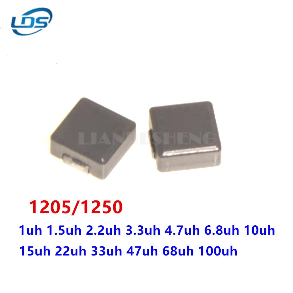 10PCS-1205-1250-Integrally-formed-SMD-shielding-Power-inductors-1UH-1-5 ...