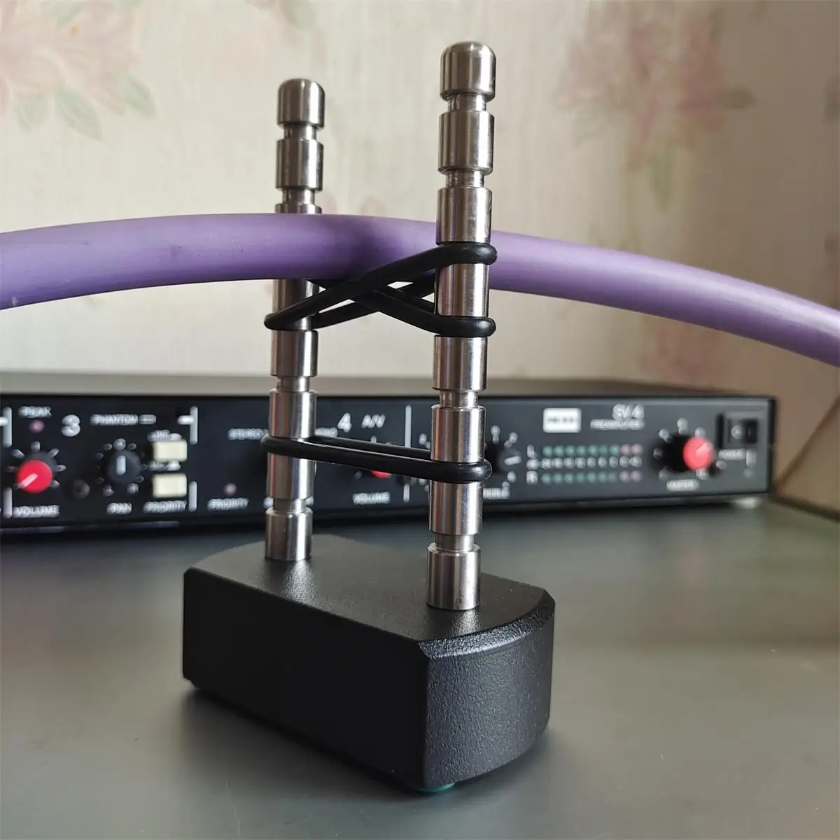 HiFi-Audio-Lift-Wire-Bracket-Line-Support-Cable-Stand-Holder-Trestle ...