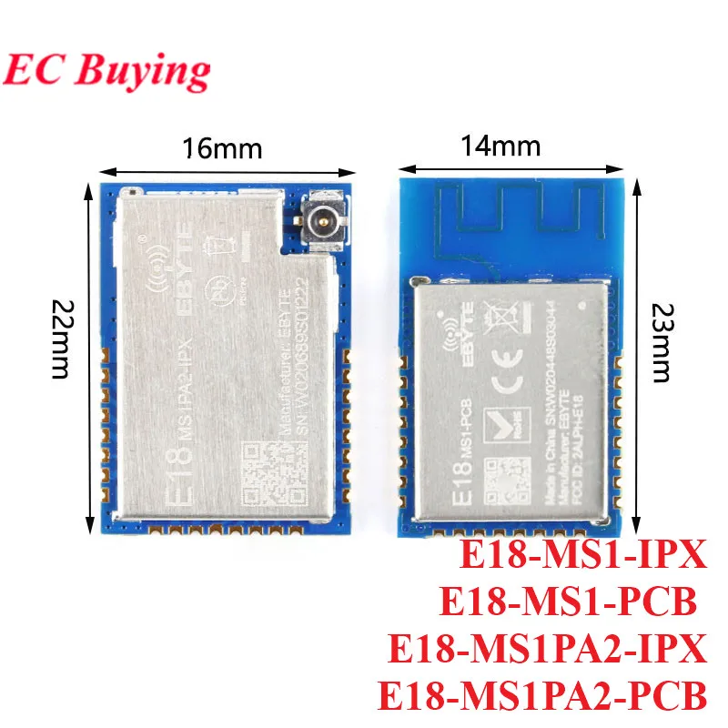 CC2530-Zigbee-2-4GHz-Wifi-Wireless-Transmitter-Receiver-Board-Module-E18-MS1PA2-PCB-E18-MS1PA2 ...
