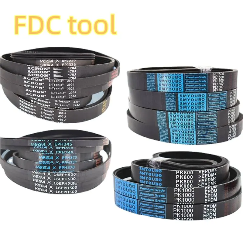 Rubber V-ribbed belt 6EPH195 PH205 PH225 PH228 PH234 PH242 PH 250 262 ...