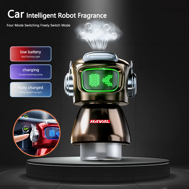 Car Air Outlet Robot Perfume Clip Auto Fragrance Diffuser For Haval H6 ...