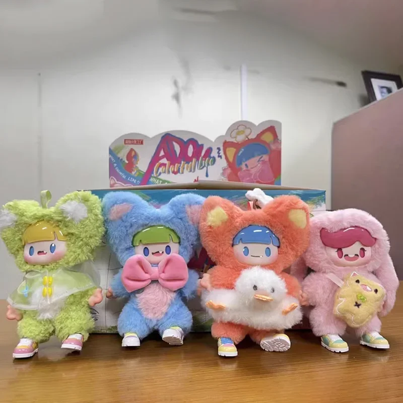 A-Dou-Colorful-Life-Series-Plush-Doll-Fluffy-Action-Figure-School-Bag ...