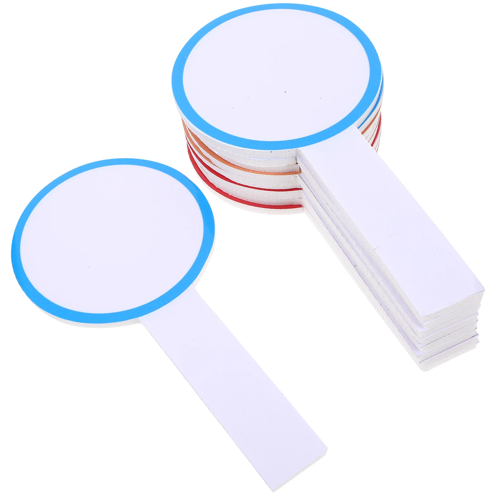 20pcs-Mini-Erasable-White-Boards-Handheld-Blank-Score-Board-Reusable ...