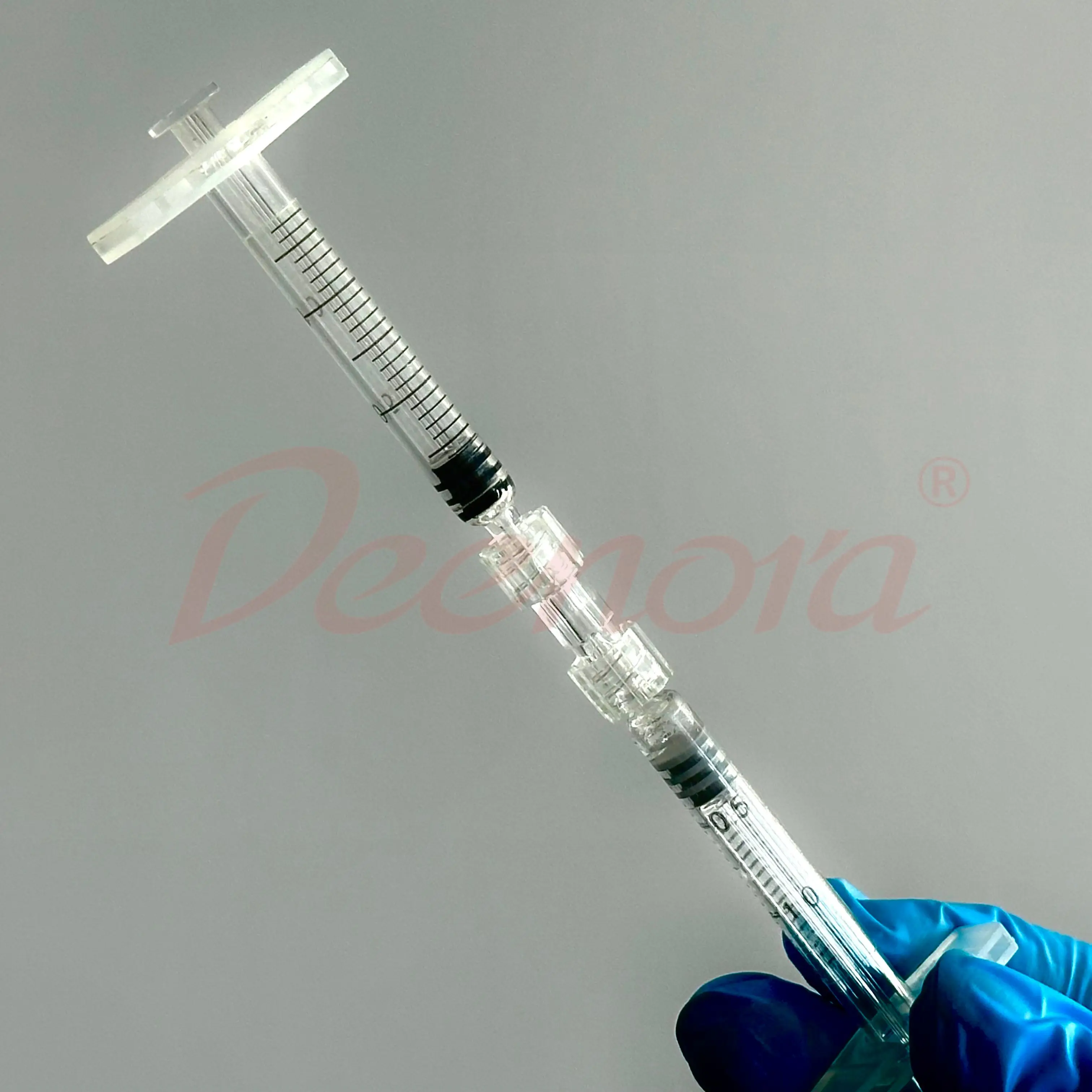 Sterile Luer Syringe Connector Double Joints Coupler Single Packaging ...