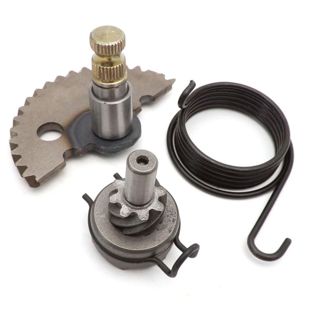 Kick Start Gear Shaft kit with 8 Teeth idle Gear Spring Bush For GY6 ...